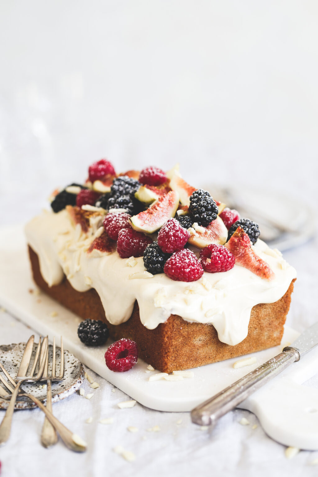 Maple Yoghurt Loaf Cake - The Polka Dotter